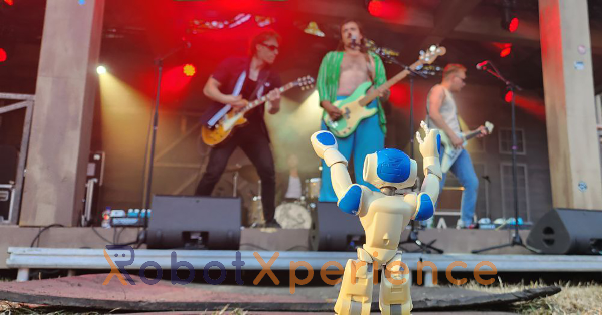 Dagboek van een robot - concert - Robotverhuur